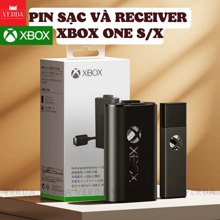 Pin Xbox – Receiver Xbox cho tay cầm Series X, sạc Xbox One S chính ...