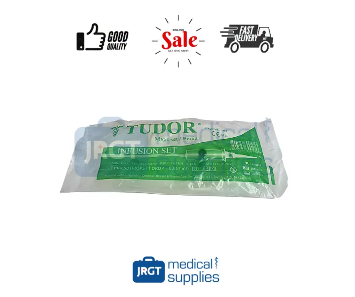 1102 Tudor Infusion Set (Micro - Pedia Macro - Adult) | Lazada PH