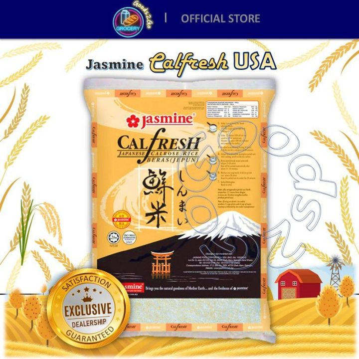 100% Original Jasmine Calfresh Japanese Calrose Sushi Rice 5KG | Lazada