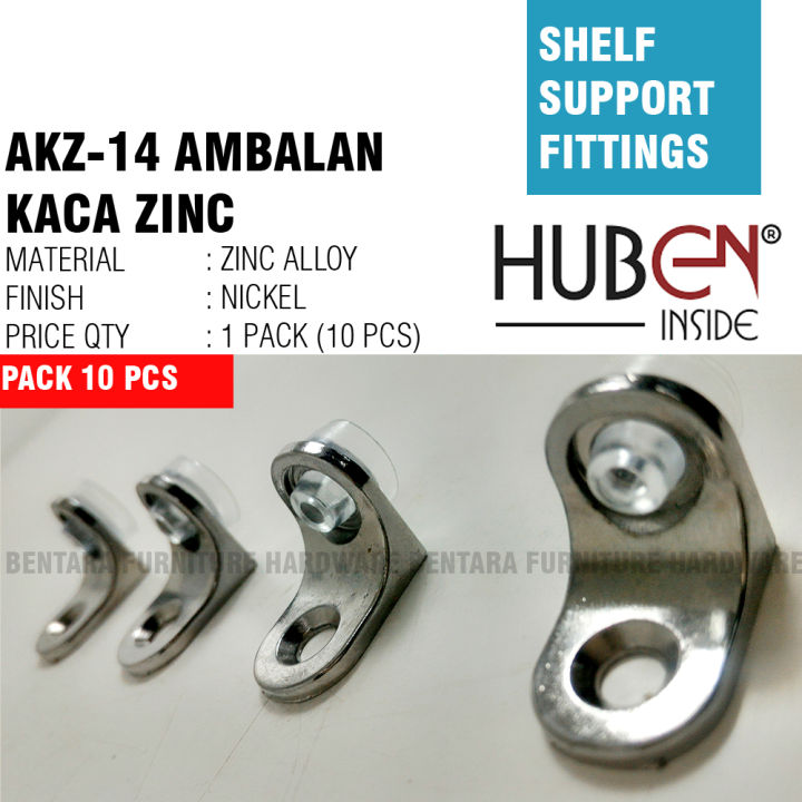 10 x HUBEN AKZ-14 Duplo Ambalan Kaca Kop Kecil Zinc Alloy Nickel Glass ...