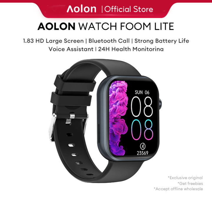 Aolon Foom Lite Smartwatch Wanita Jam Tangan Digital Wanit 1.83 Inch HD ...