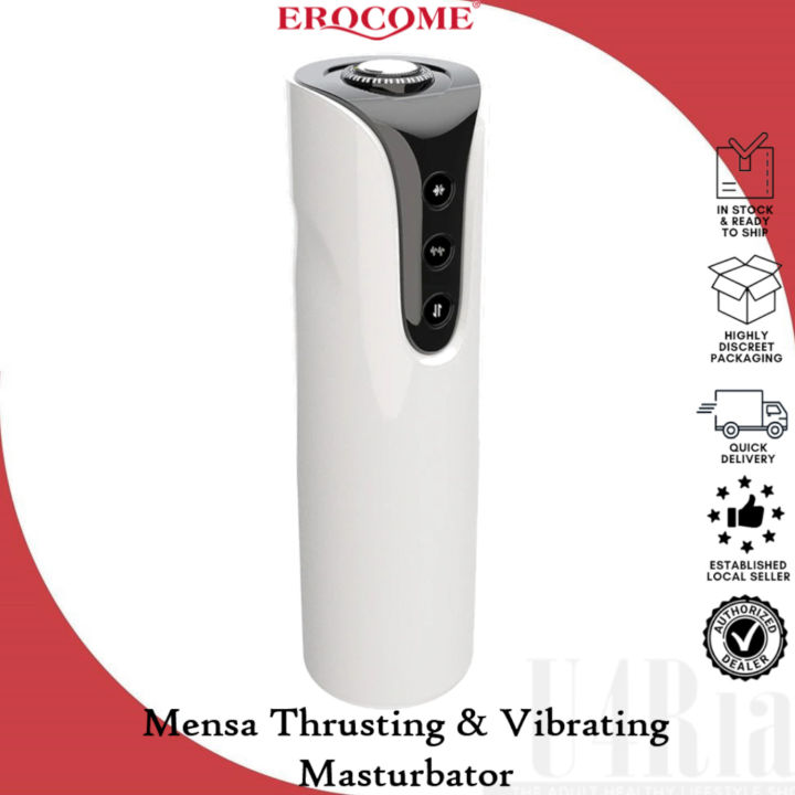 Erocome Mensa Thrusting and Vibrating Masturbator | Lazada Singapore