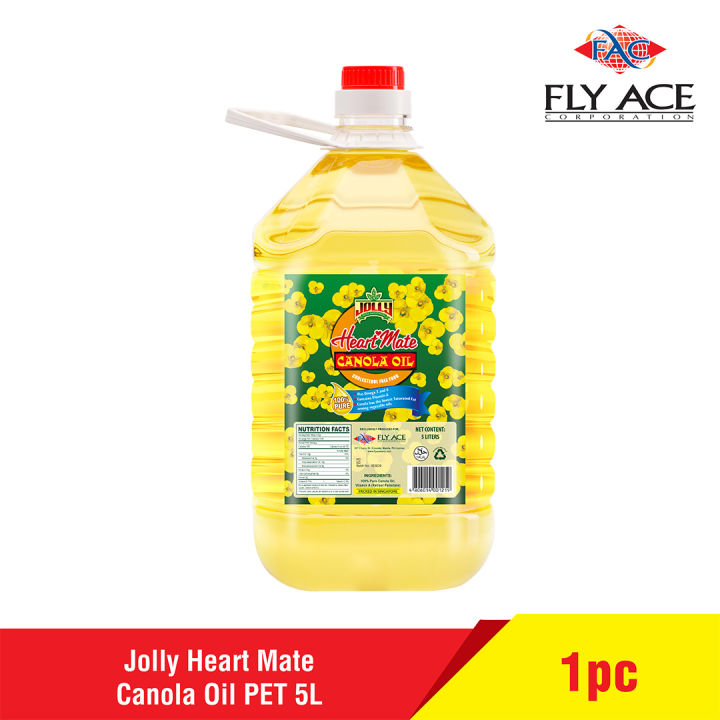 Jolly Heart Mate Canola Oil PET 5L | Lazada PH