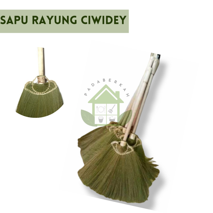Sapu Super Rumput Jerami Rayung Awet/ Sapu Rayung Cinta Mukti Ciwidey ...