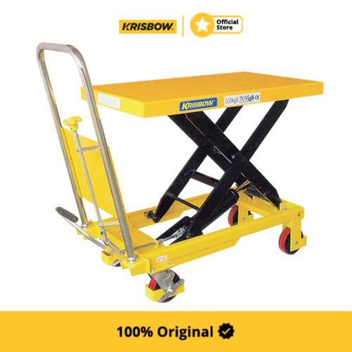 Krisbow Hydraulic Scissor Lift 90 Cm X 500 Kg | Lazada Indonesia