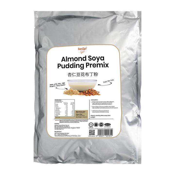 EveryDay Light Almond Soya Pudding Premix-500G | Lazada Singapore