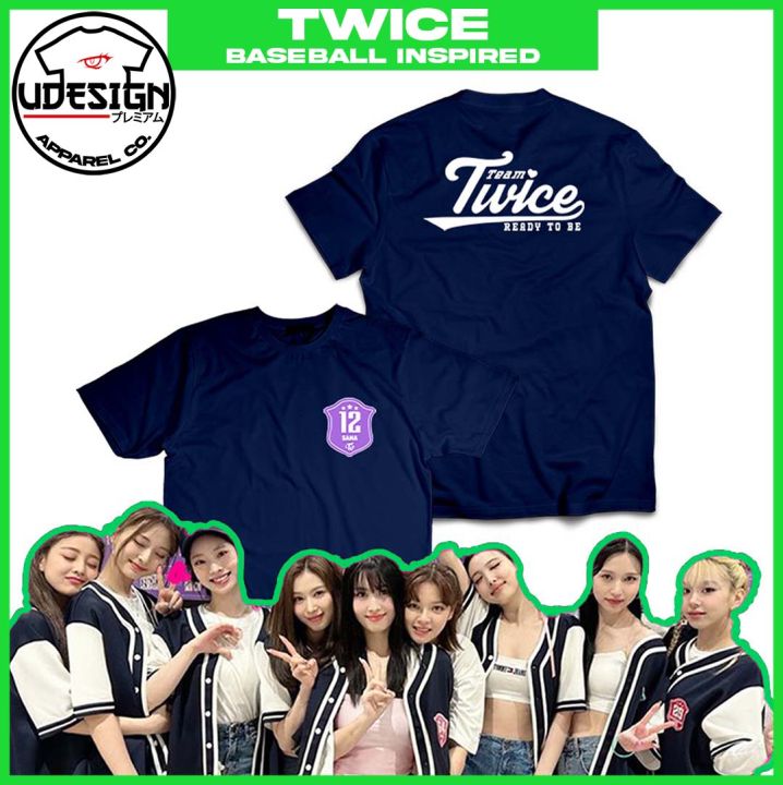 ARTIST | KPOP | TWICE | TWICE READY TO BE BASEBALL JERSEY INSPIRED T ...