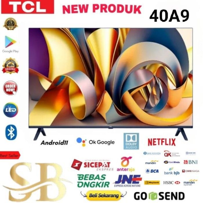 TCL 40A9 Smart LED TV Android 11.0 40 inch Digital FHD Dolby Audio ...