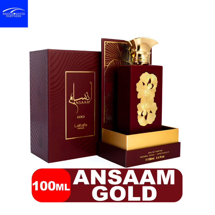 Lattafa Ansaam Gold EDP (100ml) | Lazada PH