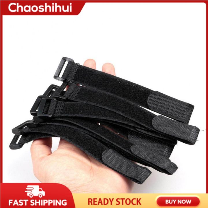 5pcs 30CM Hook and Loop Strap Fastener Style Cable Ties Straps | Lazada PH