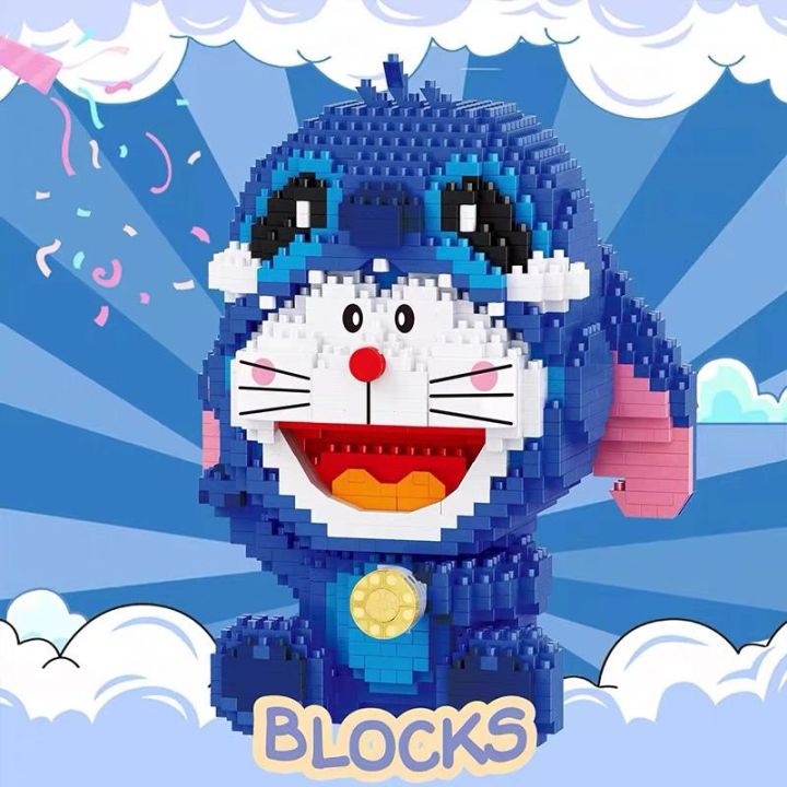 MINI BLOCK STITCH DORAEMON BUILDING BLOCKS (210586) | Lazada