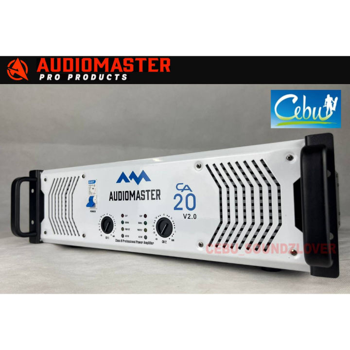 Audiomaster CA20 Power amplifier White Ca20 Version 2 with POWERFUL ...