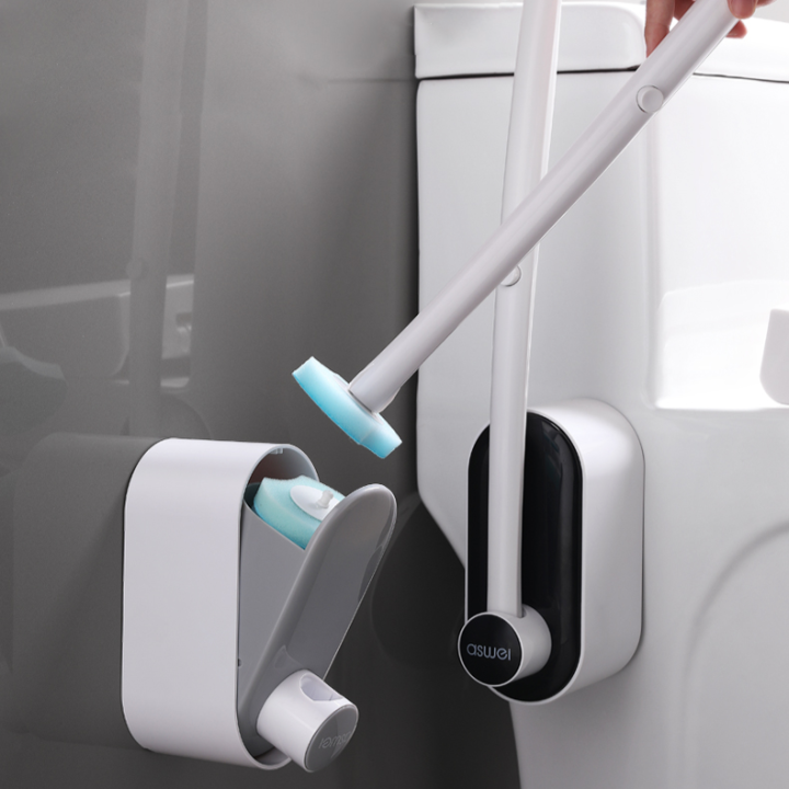 Avahome Disposable Silicone Toilet Bowl Brush Cleaner Berus Toilet ...