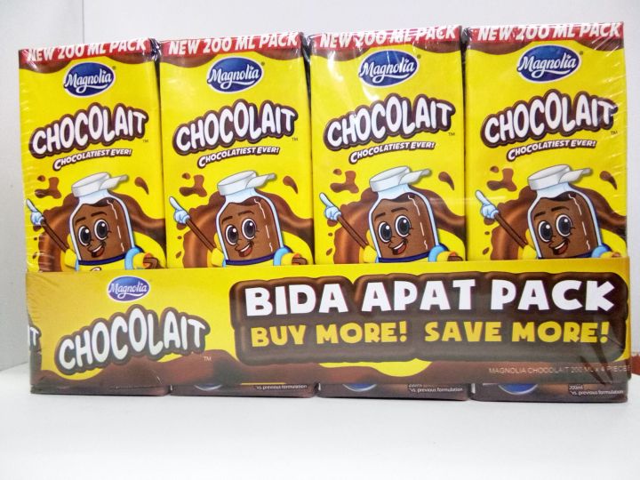 MAGNOLIA CHOCOLAIT 200ML BUNDLE OF 4 | Lazada PH