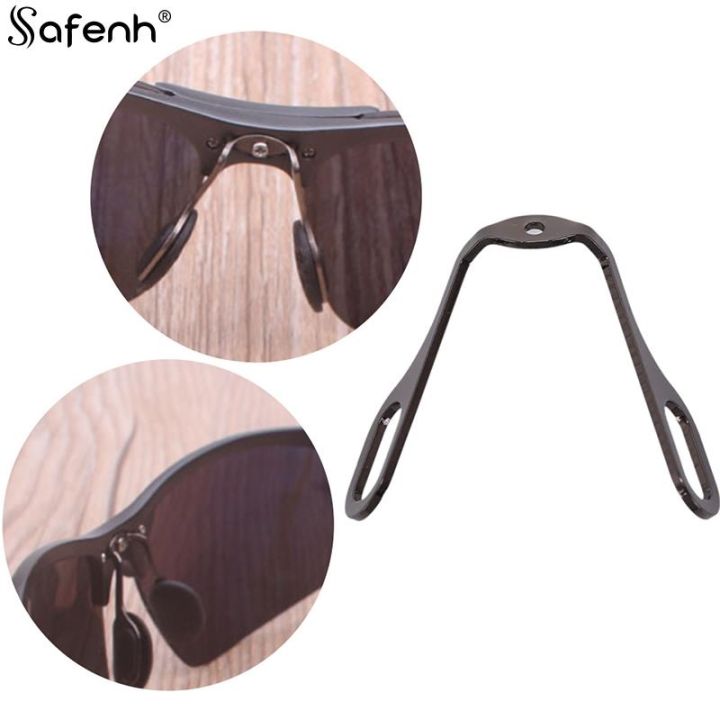 【jw】 New 1/10PCS Aluminum Nose Pad Holder Eyeglasses Arm For Steel ...