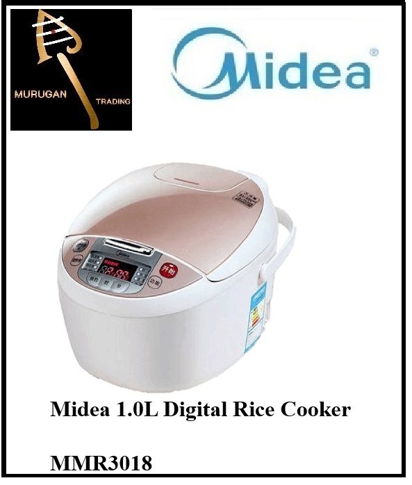 Midea 1.0L Digital Rice Cooker MMR3018 | Lazada Singapore