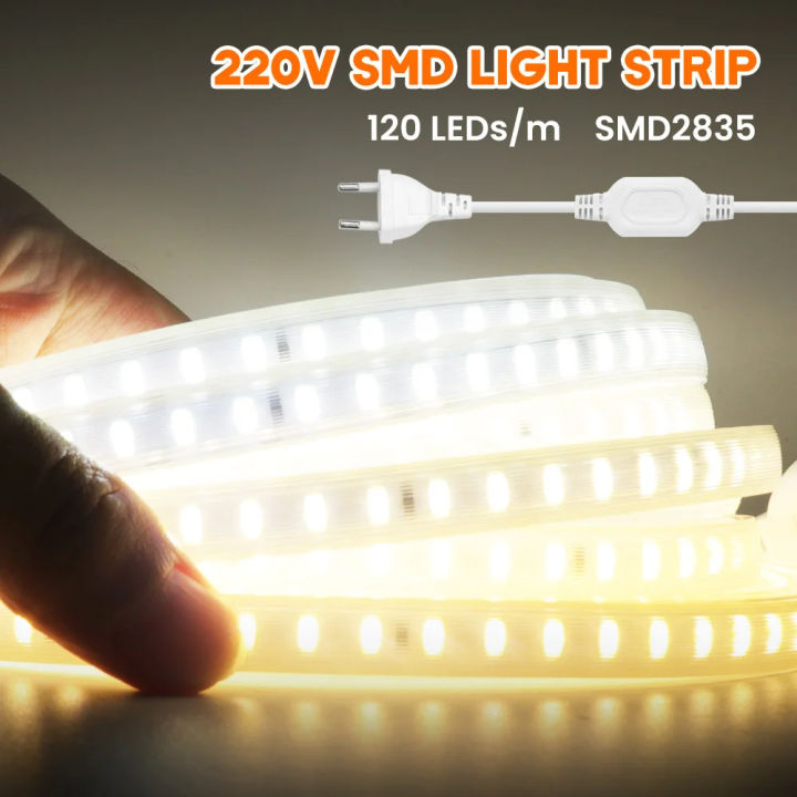 LED Light Strip 1M/3M/5M/10M/15M/20M/30M Warm Light/White Light Ribbon ...