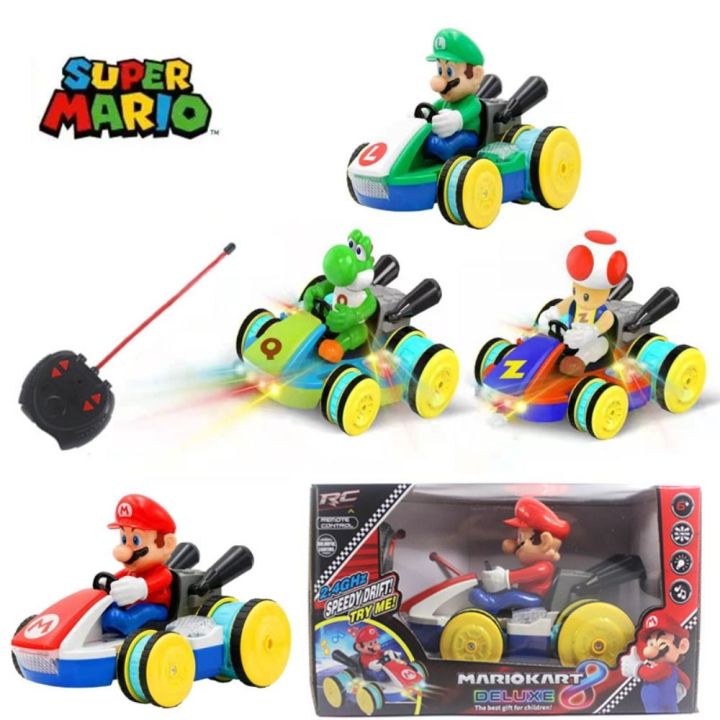 JOY TOY Children Gift Racer Cars Mario Action Figure Interactive Game ...