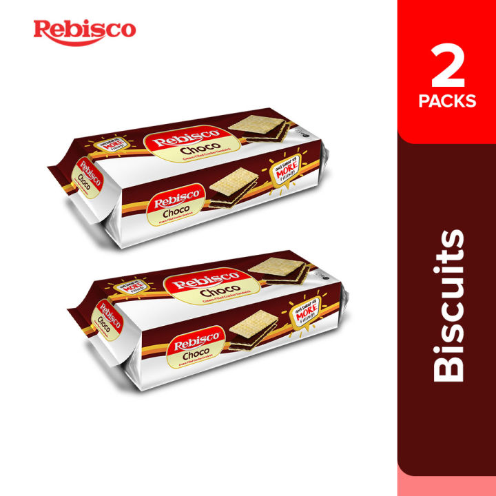 Rebisco Choco Sandwich 32g x 10pcs (Set of 2) | Lazada PH