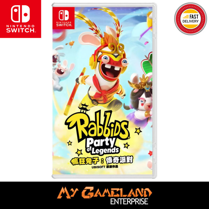 Nintendo Switch Rabbids Party Of Legends (English/Chinese) | Lazada