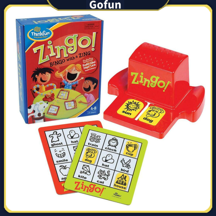 ThinkFun Zingo Board Game For Family Party Game | Lazada PH