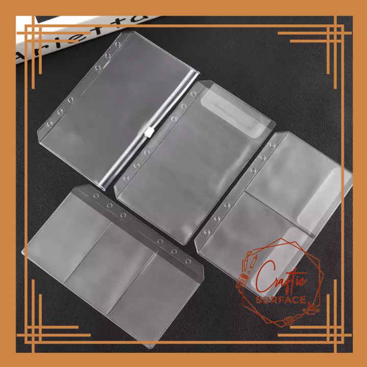 A5/A6 pocket inserts and dividers for 6 ring binder planners | Lazada PH