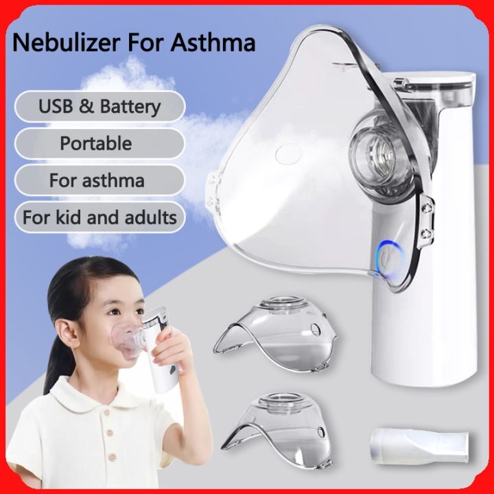 Portable Nebulizer For Asthma Rechargeable Inhaler Nebulizer Machine ...