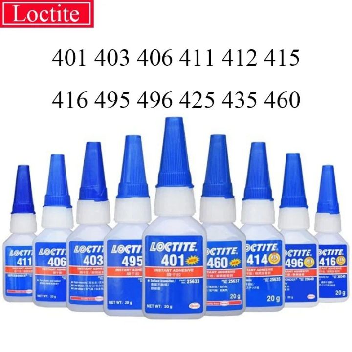 Super Glue Loctite 401 403 406 408 414 415 416 495 496 460 424 435 ...