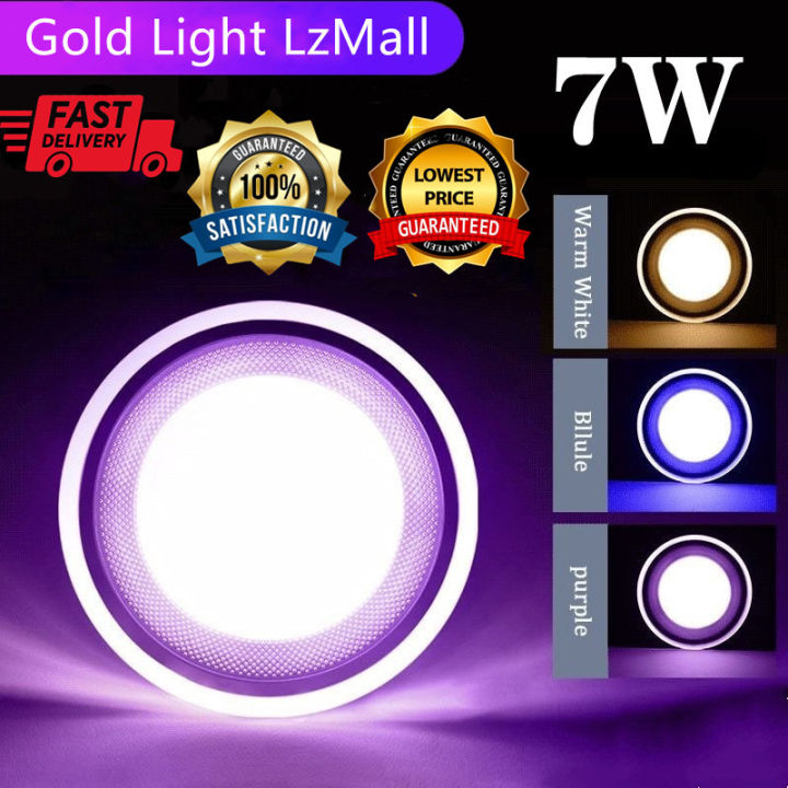 Tri Color Led Pin Light Downlight energy saving Living Room Light ...