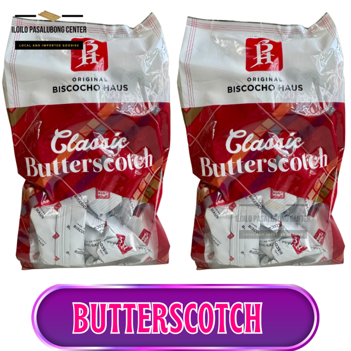 ORIGINAL BISCOCHO HAUS ILOILO Large Pack Butterscotch 25pcs (2 PACKS ...