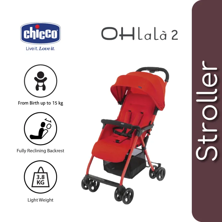 Chicco Ohlala2 Stroller - Red | Lazada