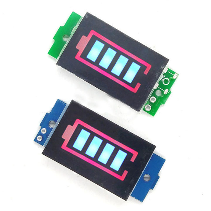 1/2/3/4/5/6/7/8S Lithium Battery Capacity Indicator Module Blue Green ...