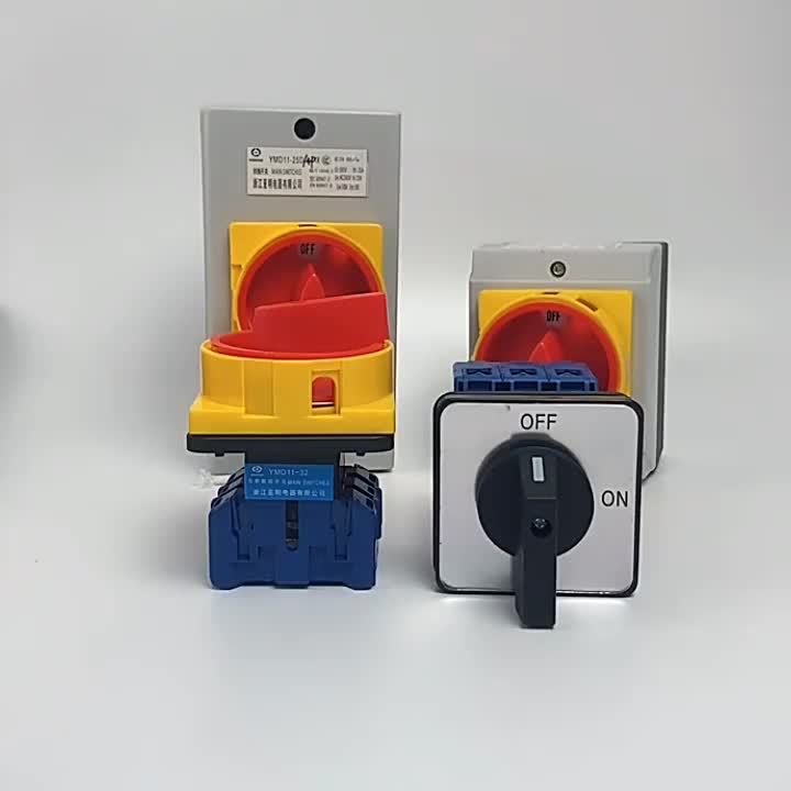 Isolator Switch With Padlock Panel 100A 3 Phases 2 Position On-off With ...