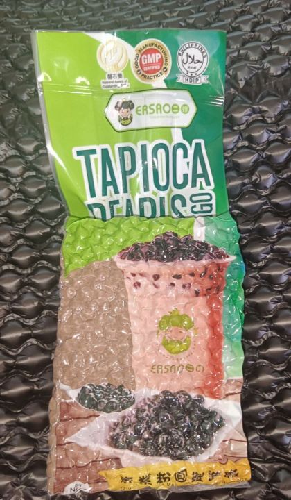 [1kg/900g] TAPIOCA ERSAO / HEFS BRAND BLACK PEARL for BUBBLE TEA | Lazada PH