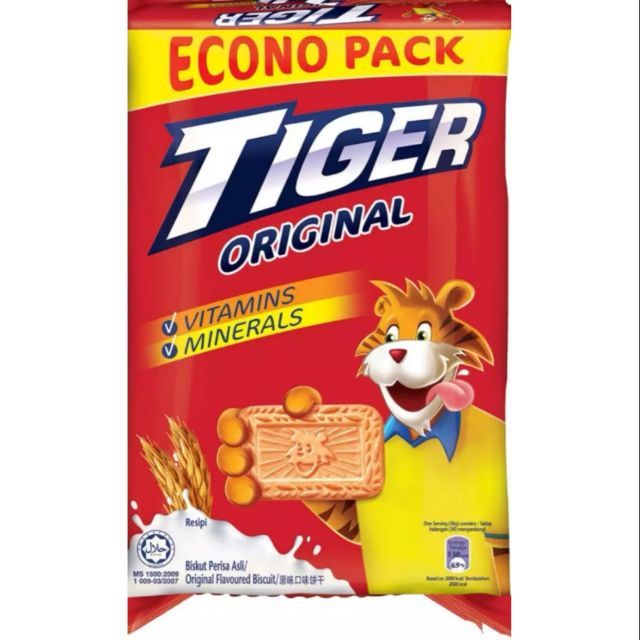 BISKUT TIGER ORIGINAL 364.8GM [ECONO PACK] | Lazada
