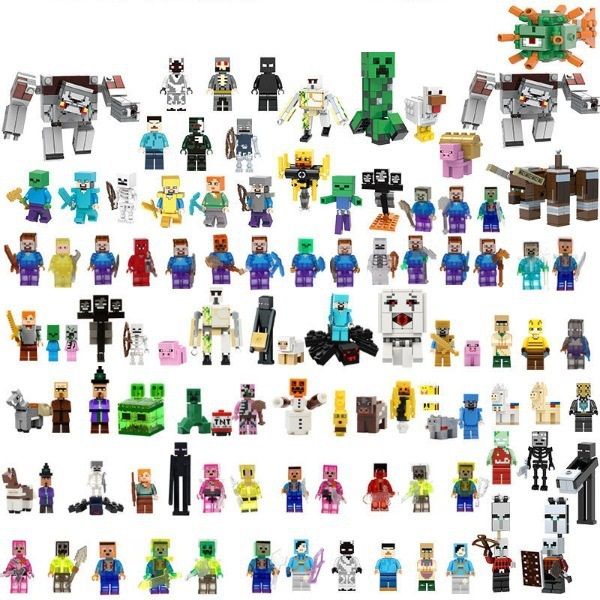 Hot Game Minecrafts Building Blocks My World Pixel Wars Building ...