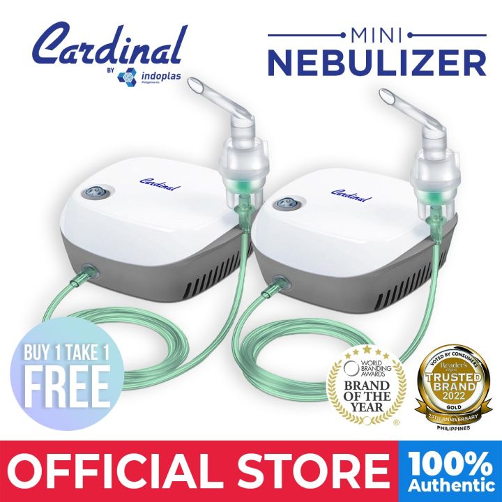 Indoplas Cardinal Mini Nebulizer - BUY 1 TAKE 1 | Lazada PH