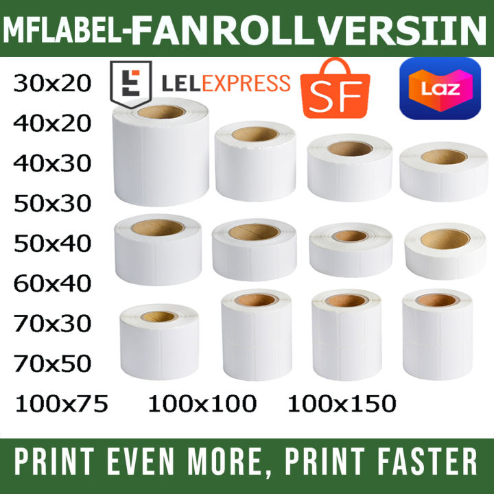 High Quality Thermal Barcode Sticker Paper Barcode Label 30X20 40X30 ...