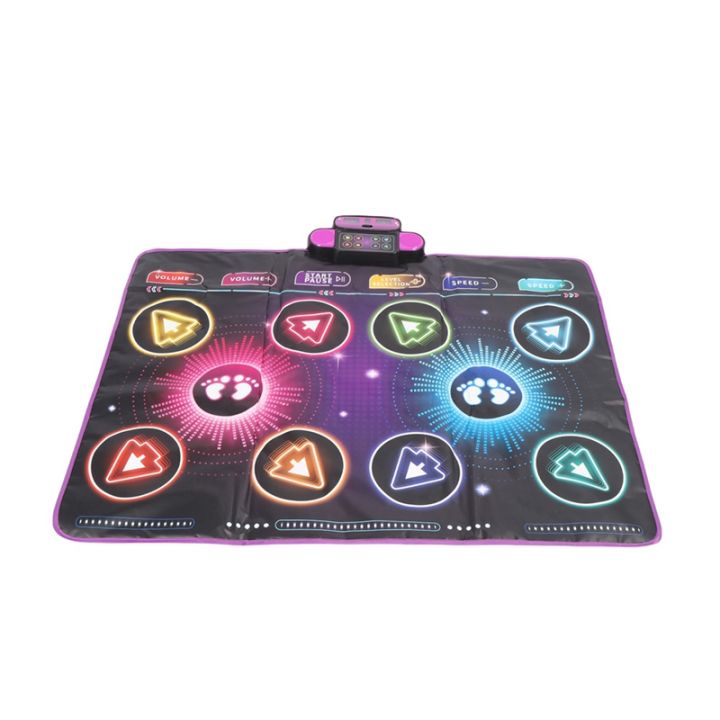 Dual Player Interactive Dance Game Pad Electronic Dance Mat Built-in ...
