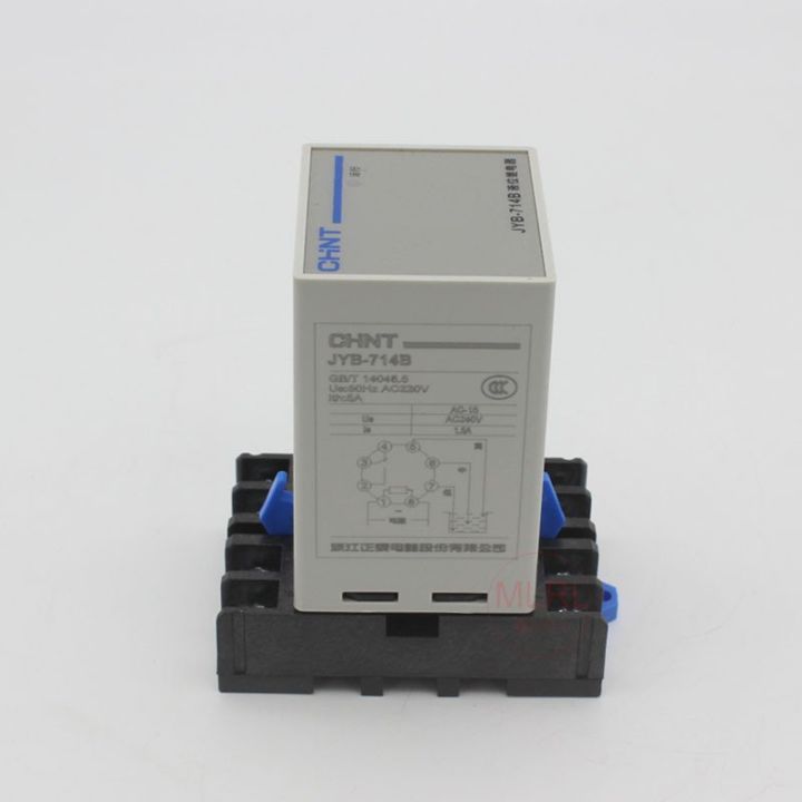 relay mực nước CHINT JYB-714 /220v , rơ le báo mức nước,bộ điều khiển mực nước,relay mực nước ...