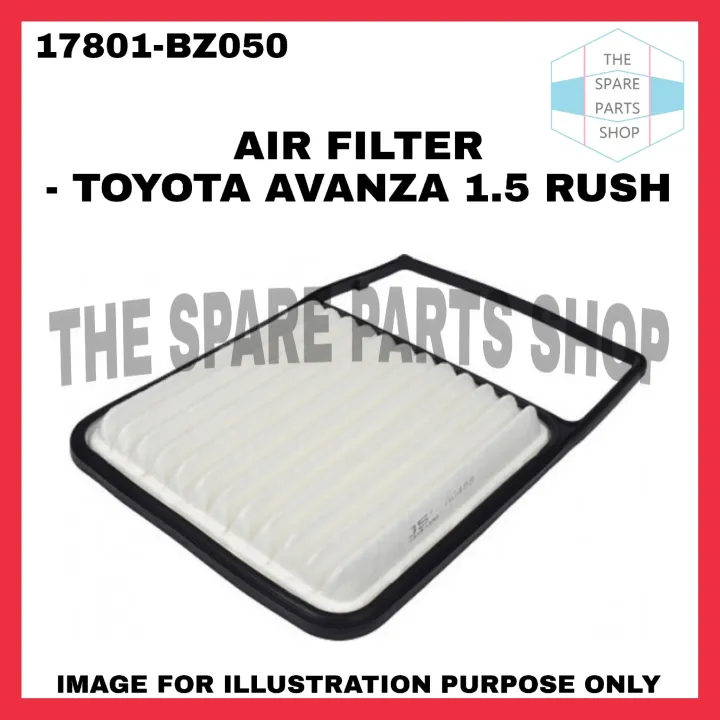 TOYOTA AVANZA RUSH 1.5 AIR FILTER ORIGINAL TOYOTA (17801-BZ050) | Lazada