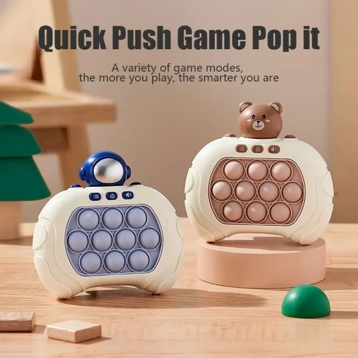 mitch Gamepad Pop It Push Game Pattern Popping Machine Consule Fidget ...