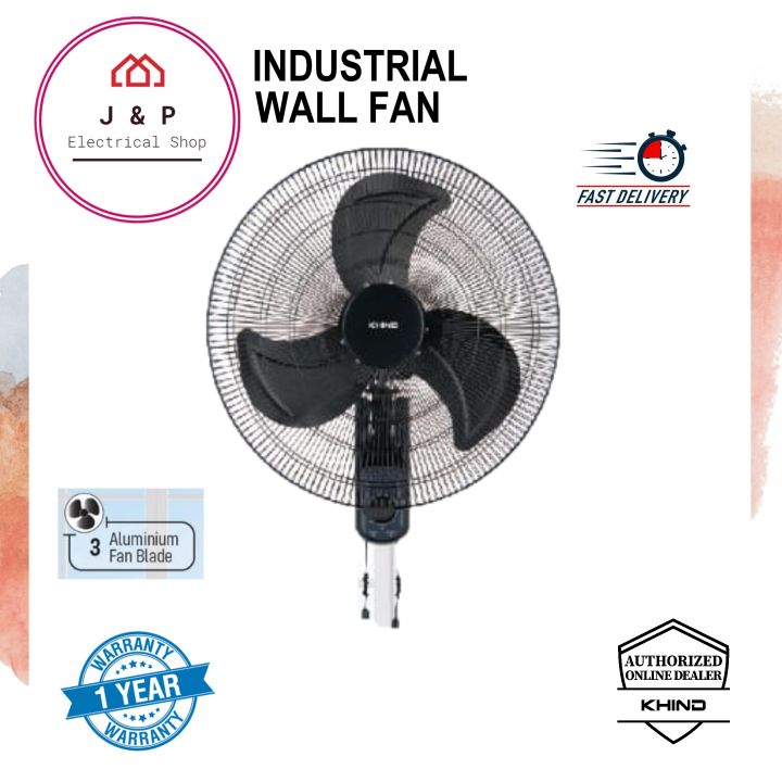 KHIND Auto Fan 18" AF1801 (360° Rotation + Aluminium Casting) | Lazada