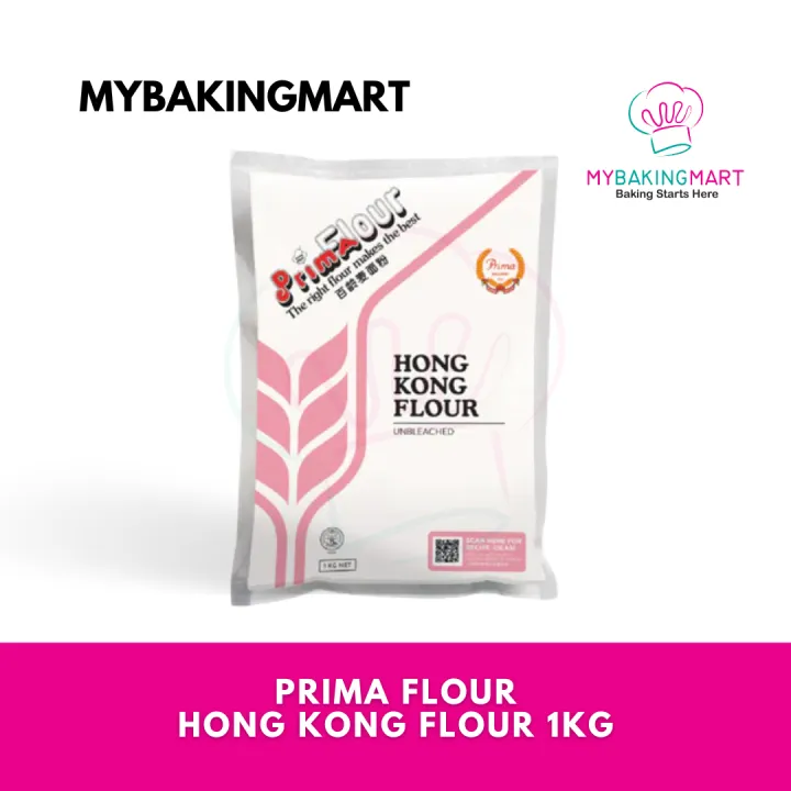 Mybakingmart | PRIMA FLOUR Hong Kong Flour Tepung Pau 1kg | Lazada