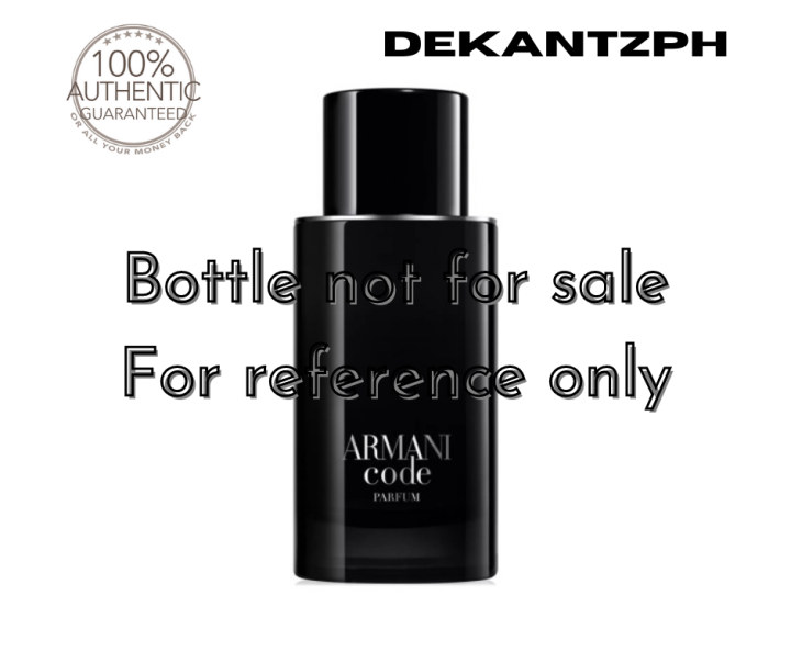 ARMNI Code Parfum Perfume Decant - DEKANTZPH | Authentic| Men's Perfume ...
