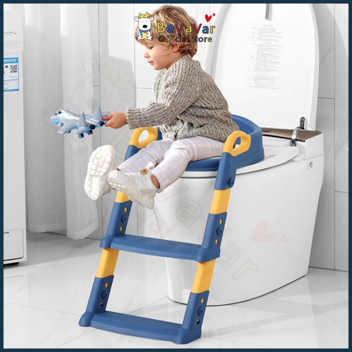 kids Toilet ladder Baby auxiliary ladder Toilet Bowl Potty Ladder ...