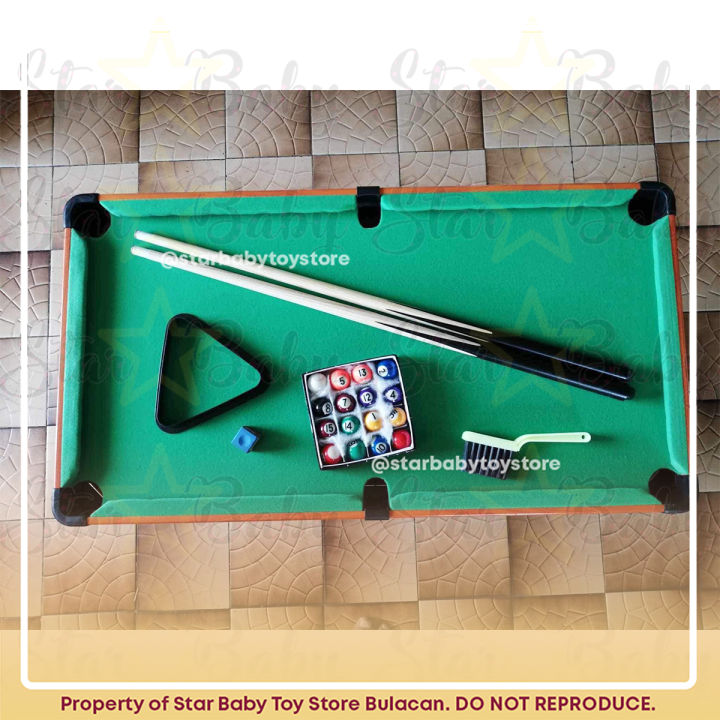 Star Baby Snooker Billiards Complete Toy Set for Kids 76x40x58cm ...