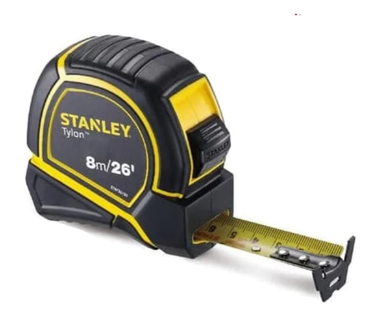 Stanley ORIGINAL Tylo Measuring Tape 8 Meters EIGHT METER 26 Feet 25mm ...