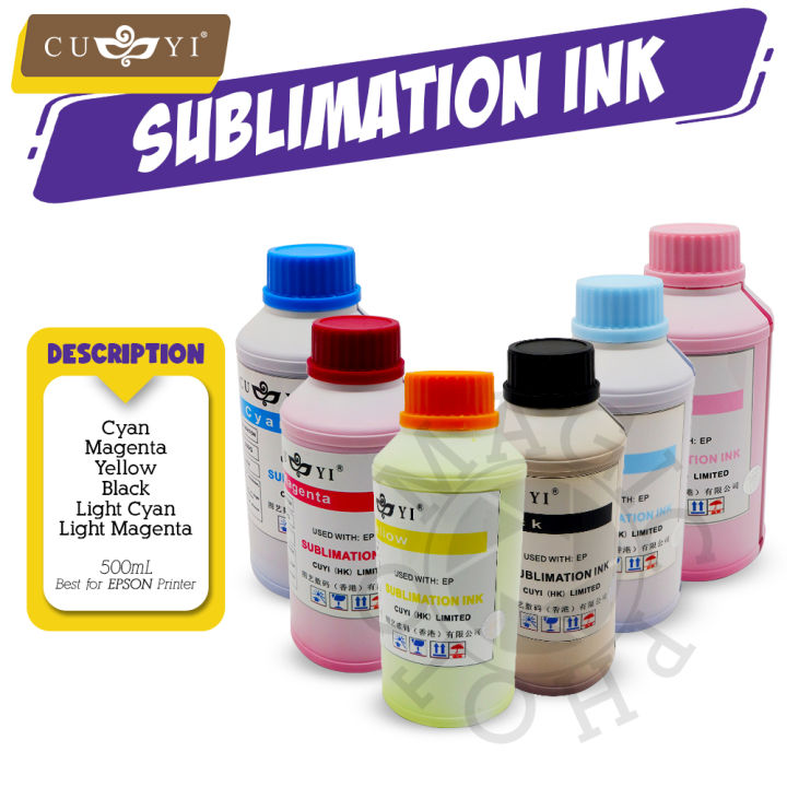Magic photo 500ml CUYI Sublimation Ink for EP Printer Modified for ...