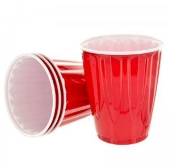 KIRKLAND Signature™ 10 PCS Chinet Big Red Cups 18oz Imported from USA ...